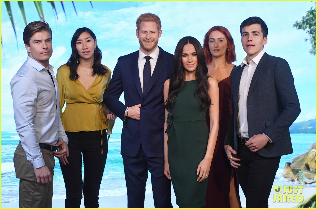 Meghan Markle's Wax Figure Revealed, Placed Next to Prince Harry Wax ...