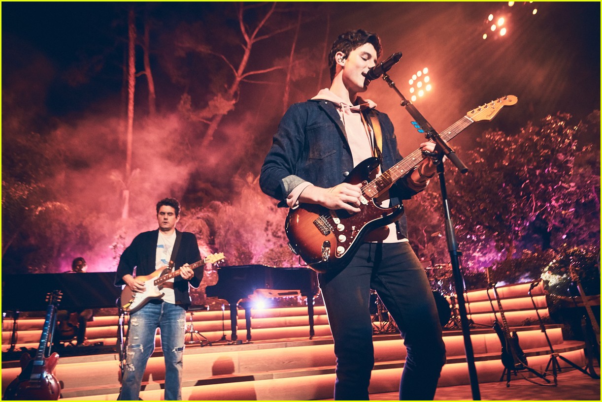 Shawn Mendes & John Mayer Premiere 'Where Were You in the Morning?' at ...