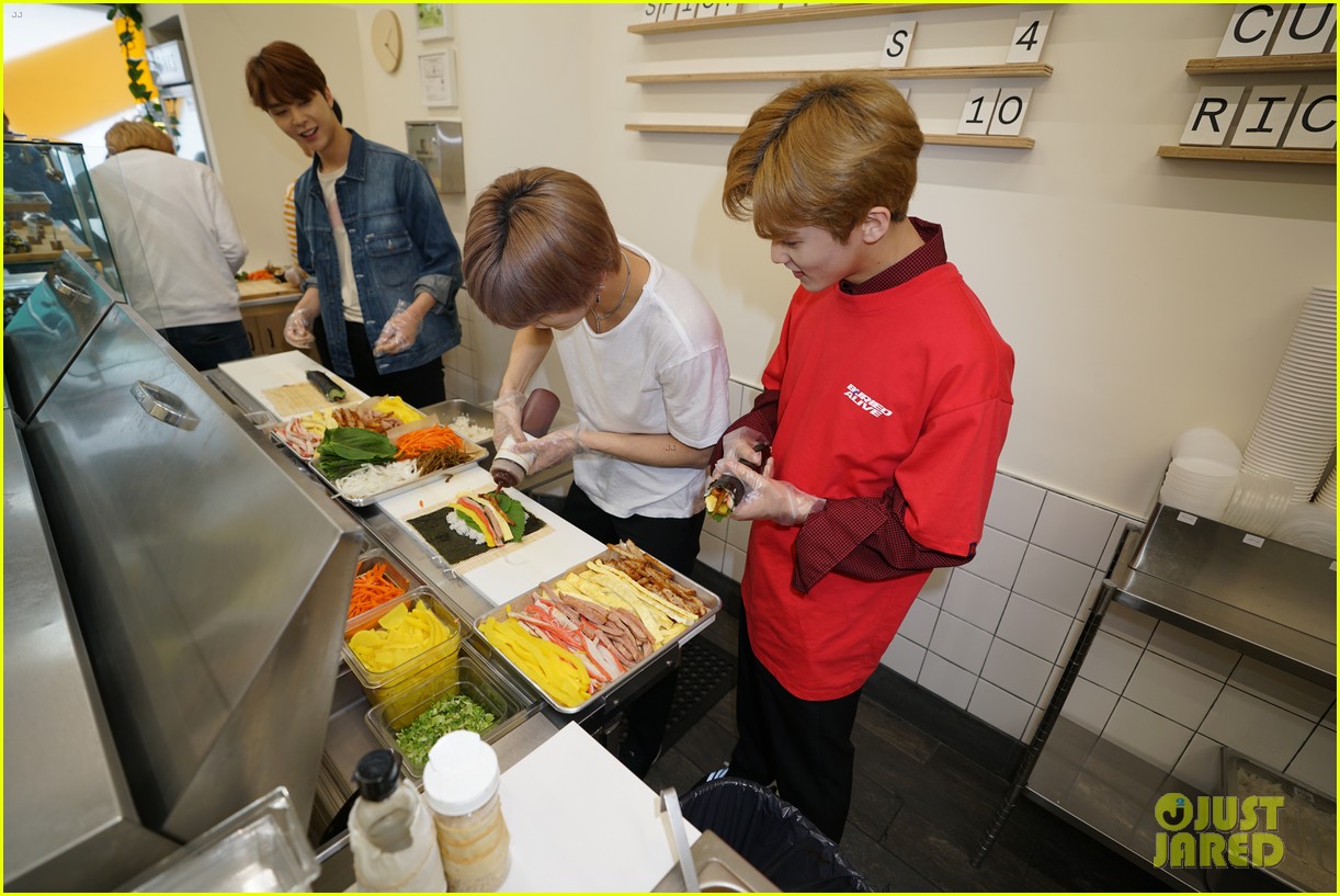 NCT 127 Get A Kimbap Cooking Lesson in LA! (Exclusive): Photo 4075959 ...