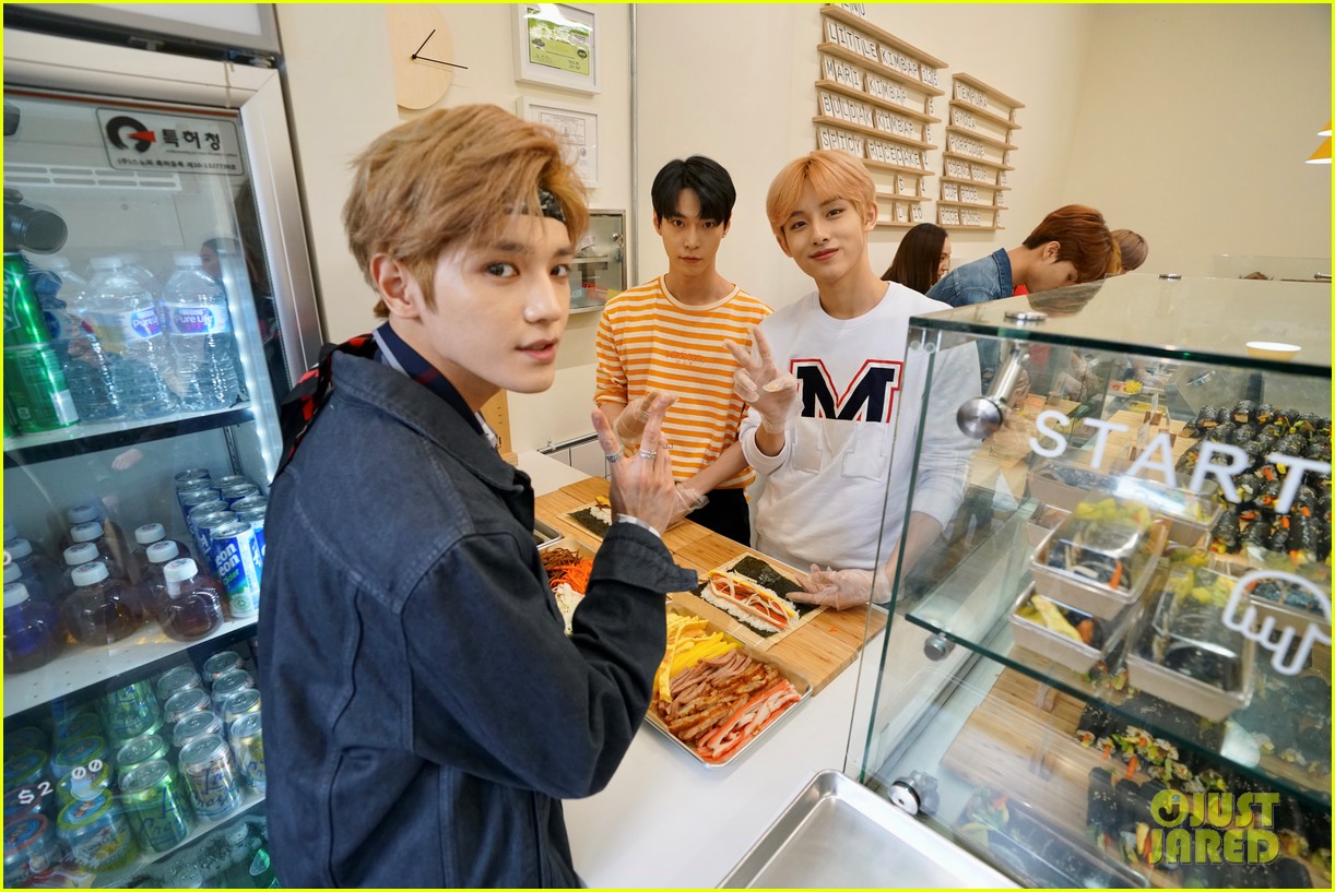 NCT 127 Get A Kimbap Cooking Lesson in LA! (Exclusive): Photo 4075970 ...