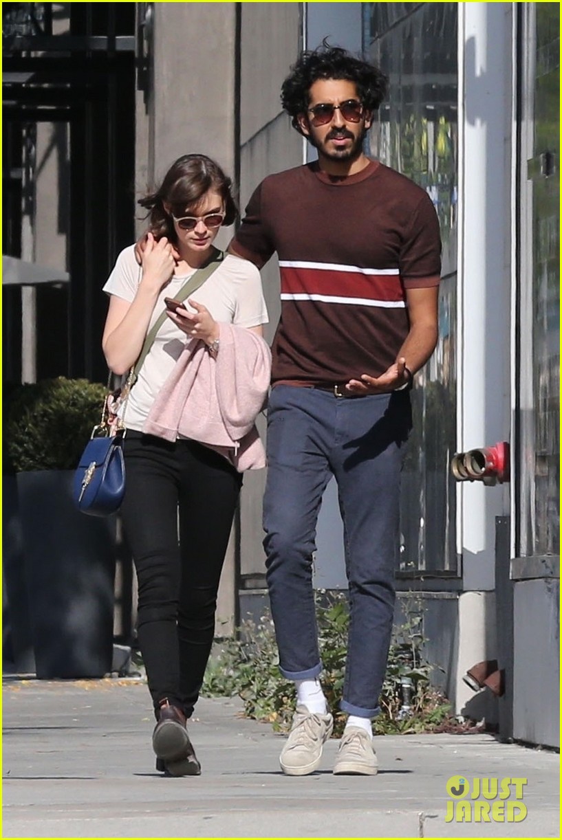 Dev Patel & Girlfriend Tilda Cobham-Hervey Hold Hands for Smoothie Run ...