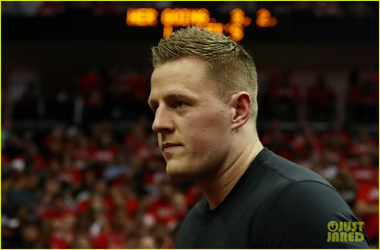 Justin Timberlake Joins JJ Watt Courtside at NBA Playoffs in Houston ...