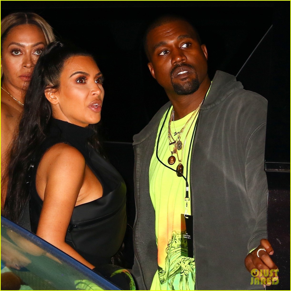 Kim Kardashian & Kanye West Attend Nas Listening Party in NYC!: Photo ...