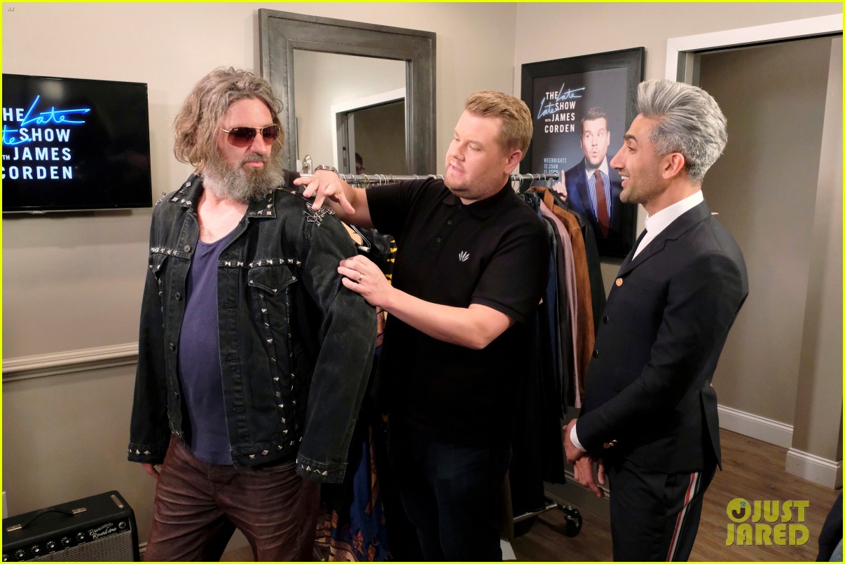 'Queer Eye' Cast Help James Corden Make Over 'Late Late Show' Guitarist ...
