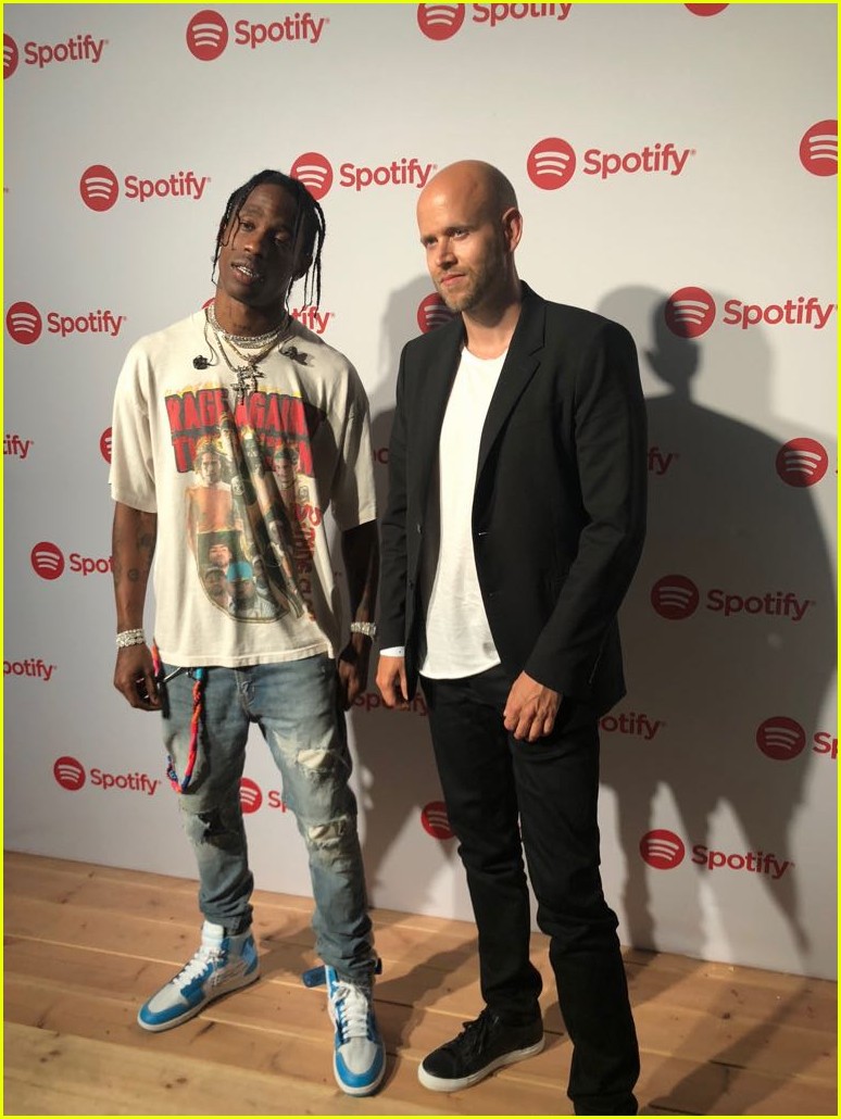 Travis Scott Performs at Cannes Lions Spotify Beach Party!: Photo ...