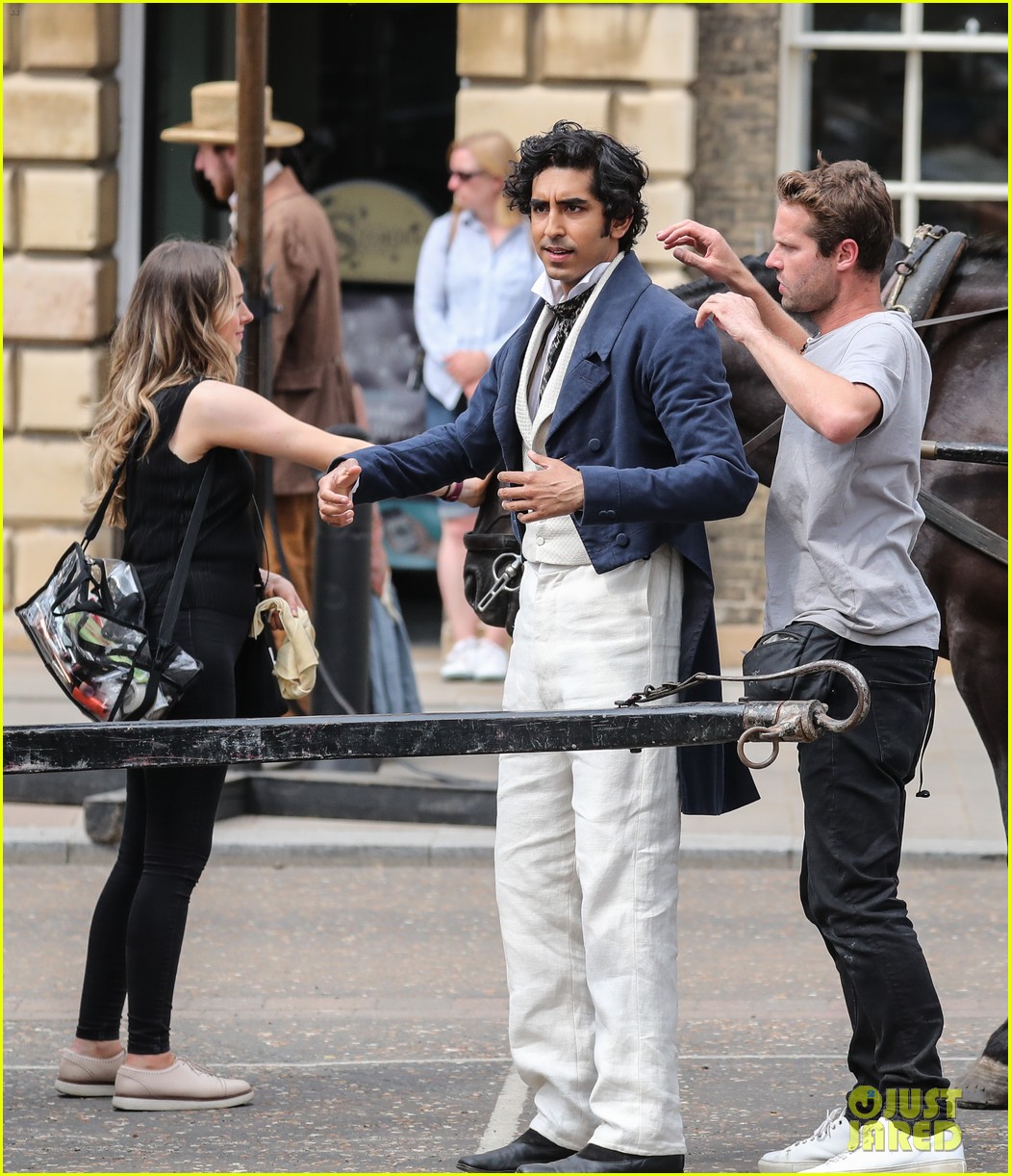 Dev Patel Films 'Personal History of David Copperfield' in Period ...