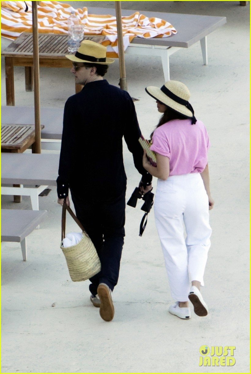 Felicity Jones & Husband Charles Guard Hit the Beach During Their ...