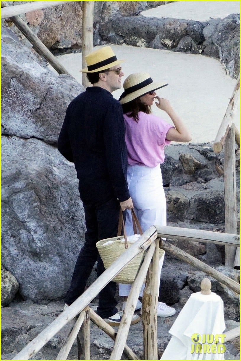 Felicity Jones & Husband Charles Guard Hit the Beach During Their ...