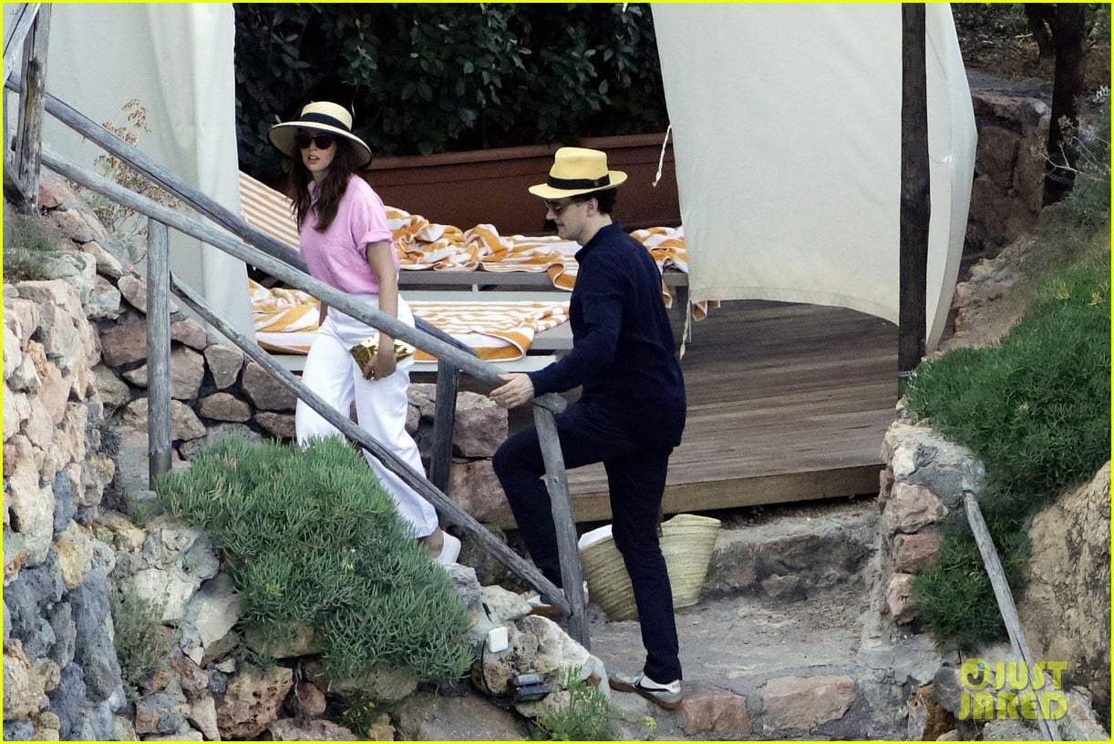 Felicity Jones & Husband Charles Guard Hit the Beach During Their ...