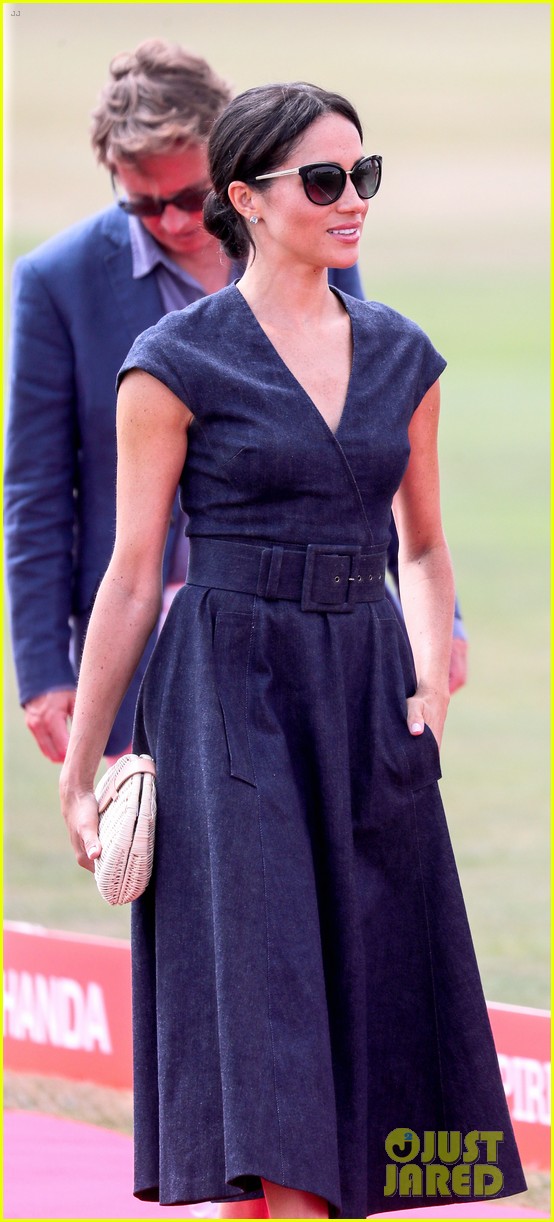 Duchess Meghan Markle Makes Surprise Appearance to Watch Polo with ...