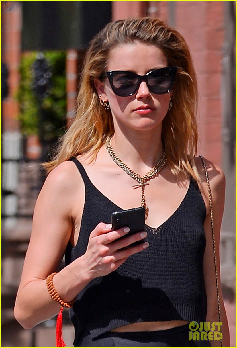 Amber Heard & Ex-Girlfriend Tasya van Ree Meet Up in NYC: Photo 4124206 ...