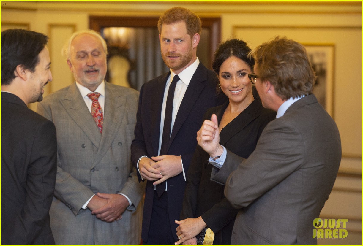 Prince Harry & Duchess Meghan Markle Meet Lin-Manuel Miranda at ...