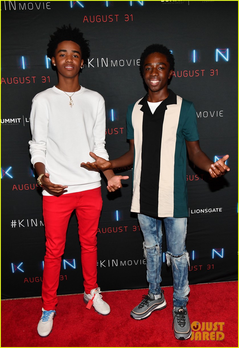 'Stranger Things' Caleb McLaughlin & Sadie Sink Support 'Kin' at ...
