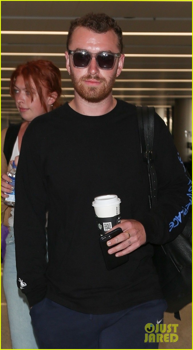 Photo: sam smith lax august 2018 01 | Photo 4128871 | Just Jared ...