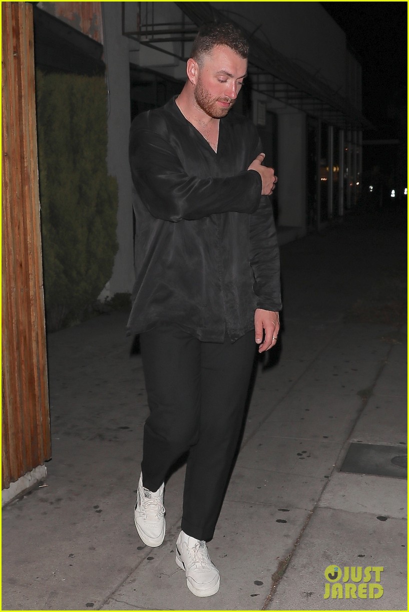 Sam Smith Heads Out After a Night at The Nice Guy in West Hollywood ...
