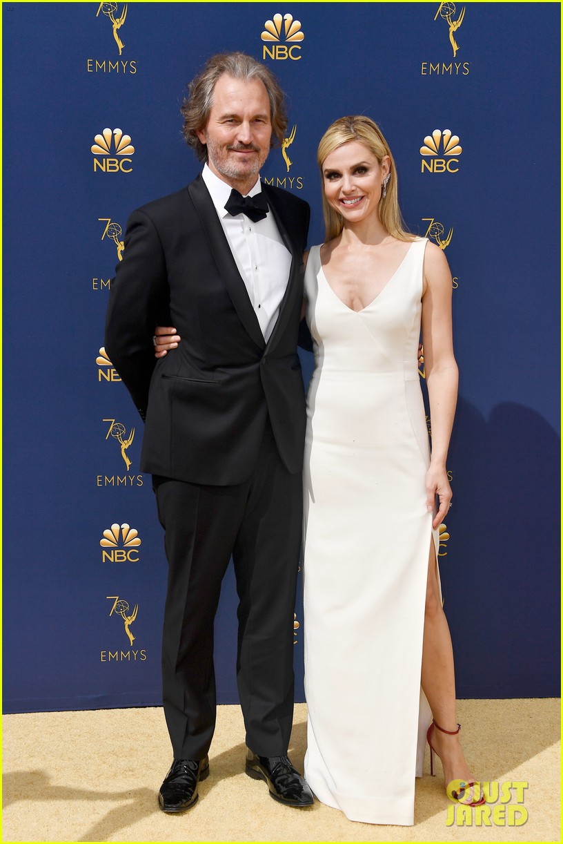 David Harbour & Girlfriend Alison Sudol Couple Up for Emmys 2018 ...