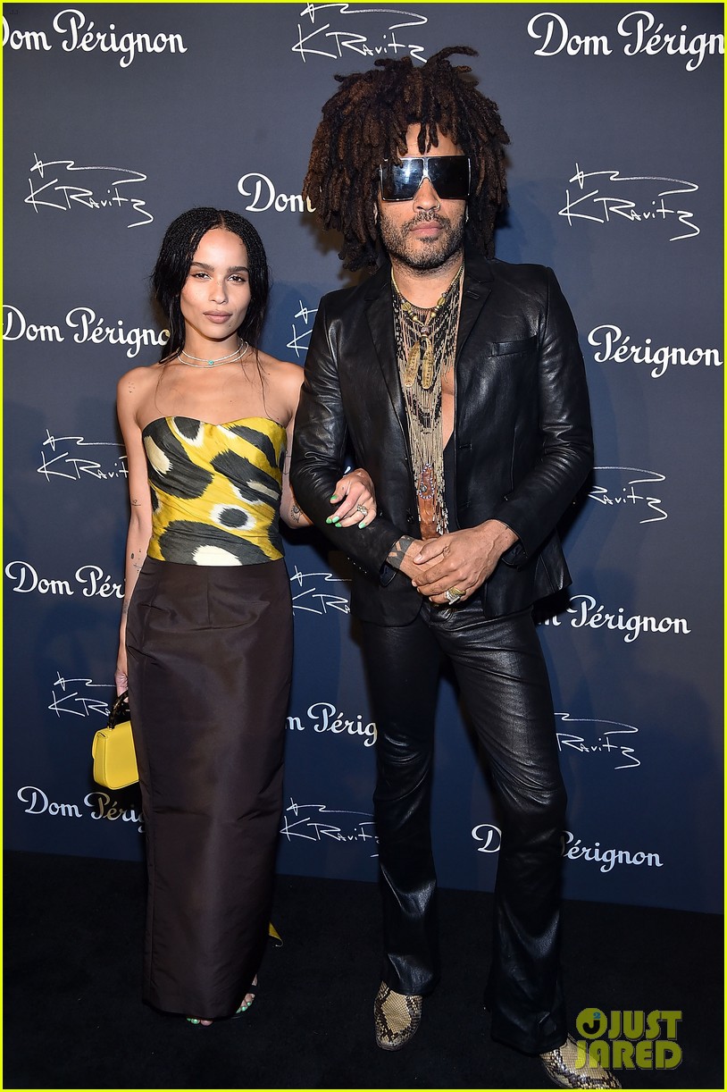 Zoe Kravitz Joins Dad Lenny Kravitz at Exhibition Opening!: Photo ...
