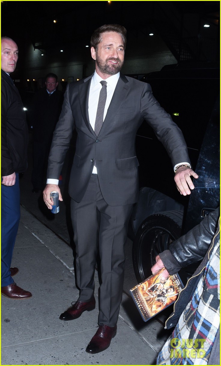 Gerard Butler Explains On 'Late Show' How Getting Fired As Lawyer Kick ...