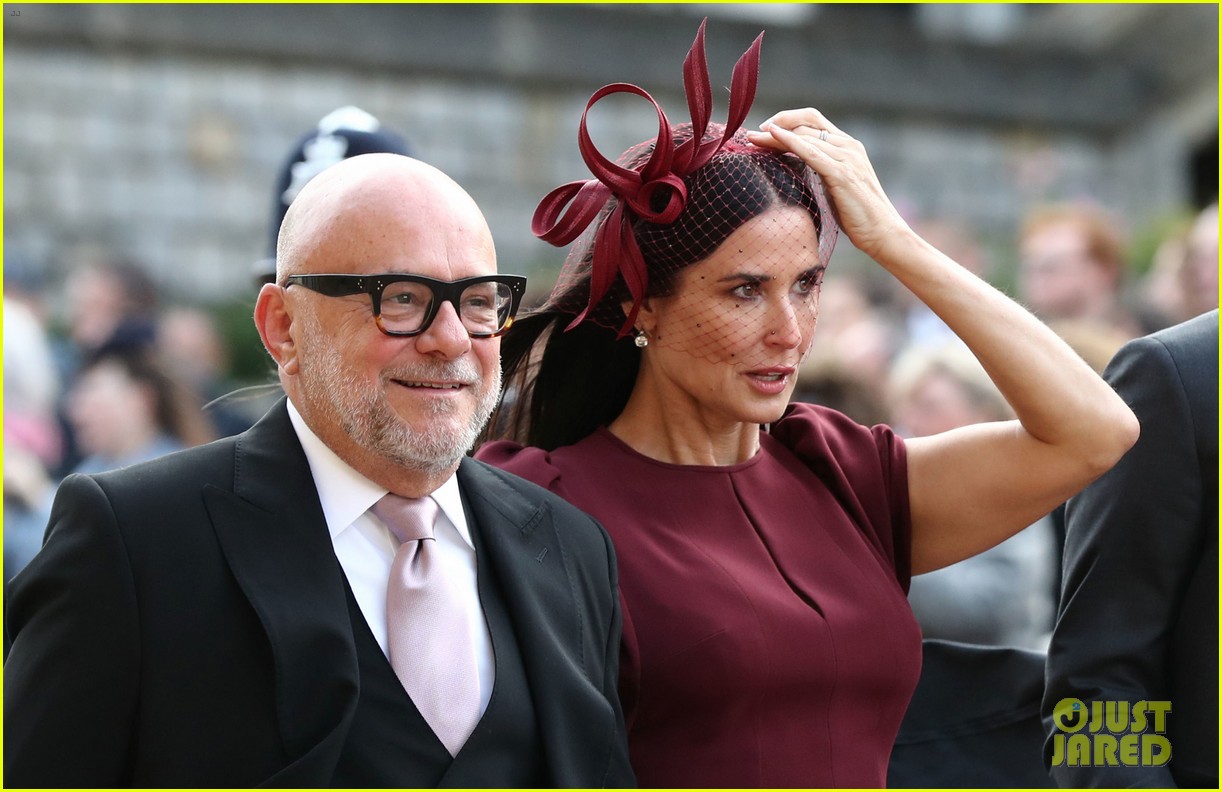Demi Moore Dazzles at Princess Eugenie's Wedding!: Photo 4163652 | Demi ...