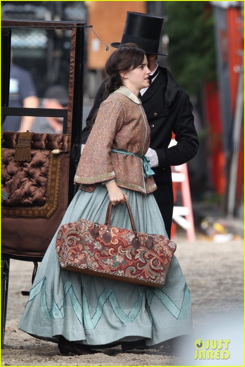 Emma Watson Begins Filming 'Little Women' - First Look Set Photos ...