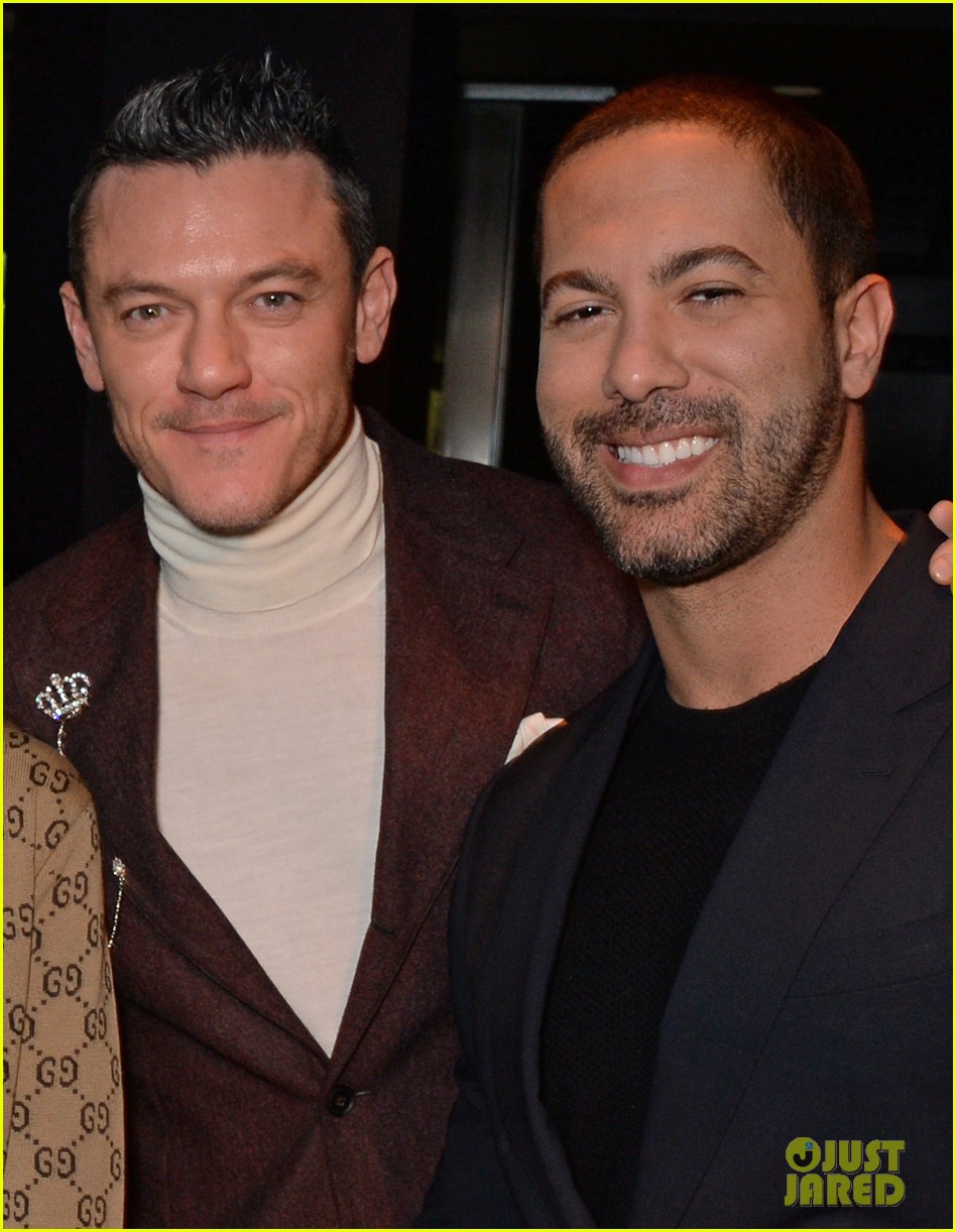 Luke Evans & Boyfriend Victor Turpin Couple Up at GQ Party: Photo ...