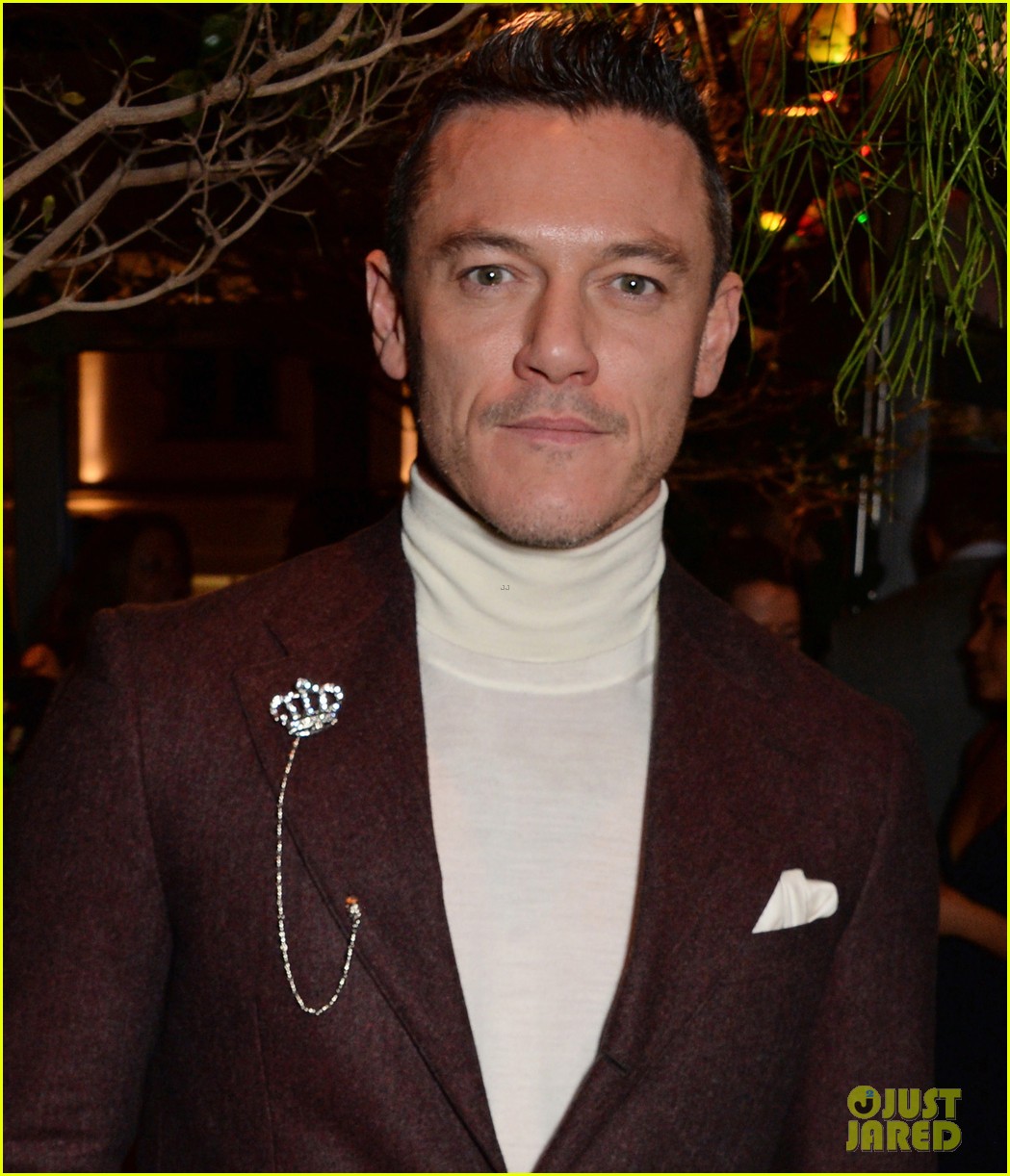 Luke Evans & Boyfriend Victor Turpin Couple Up at GQ Party: Photo ...