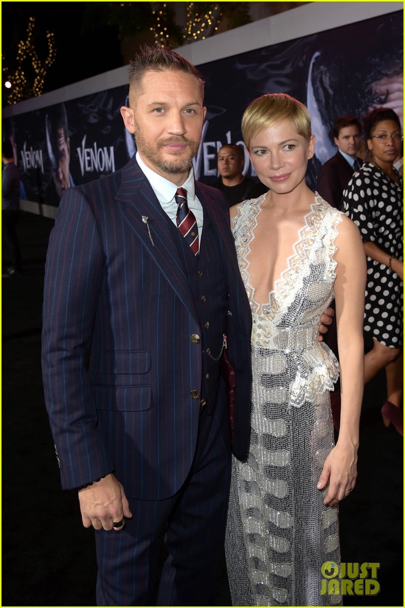 Tom Hardy Joins 'Venom' Co-Stars at L.A. Premiere!: Photo 4157299 | Jenny Slate, Michelle ...