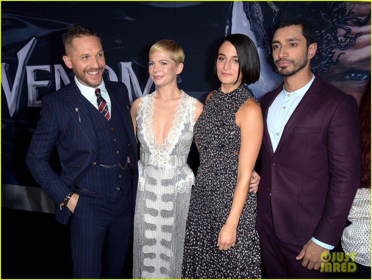 Tom Hardy Joins 'Venom' Co-Stars at L.A. Premiere!: Photo 4157320 | Jenny Slate, Michelle ...