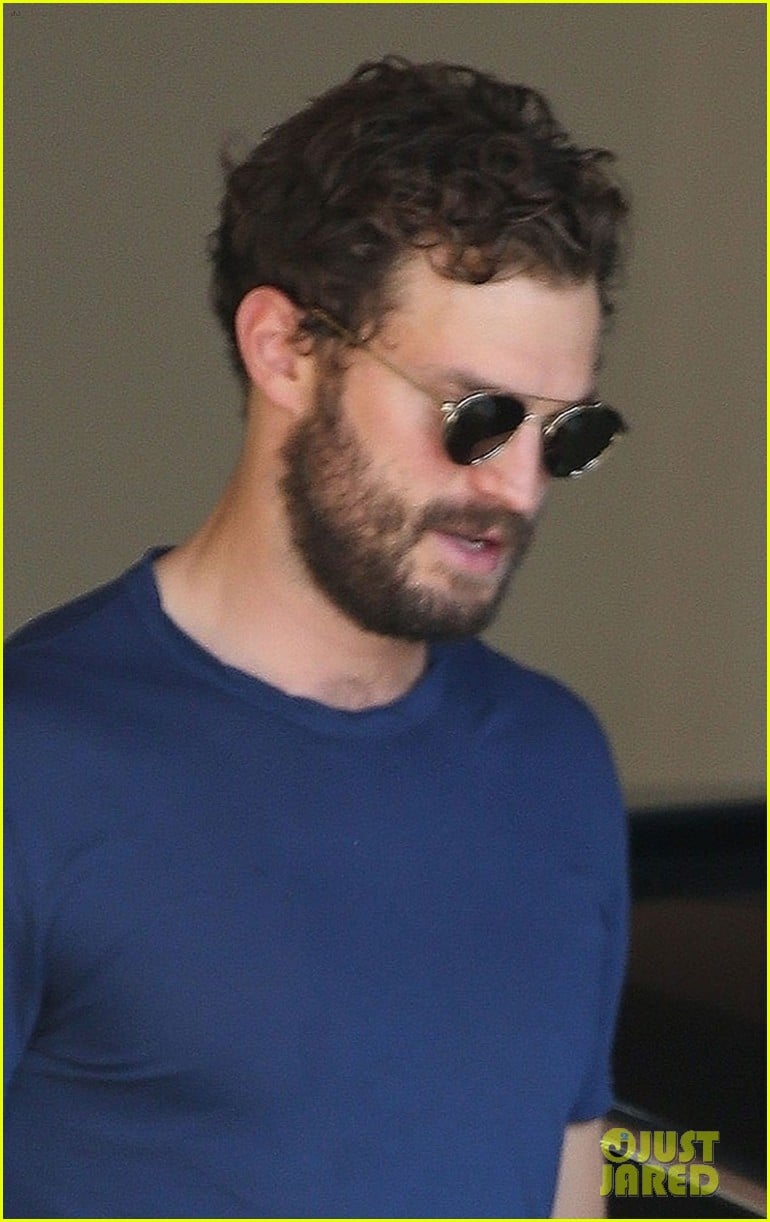 Jamie Dornan Muscles Up For Weekend Meeting: Photo 4171949 | Jamie ...