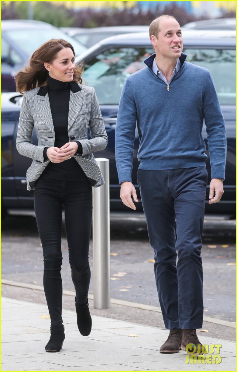 Duchess Kate Middleton & Prince William Make Royal Visit for Coach Core ...