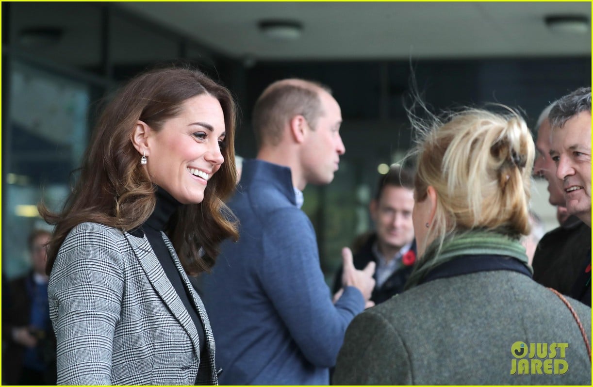 Duchess Kate Middleton & Prince William Make Royal Visit for Coach Core ...