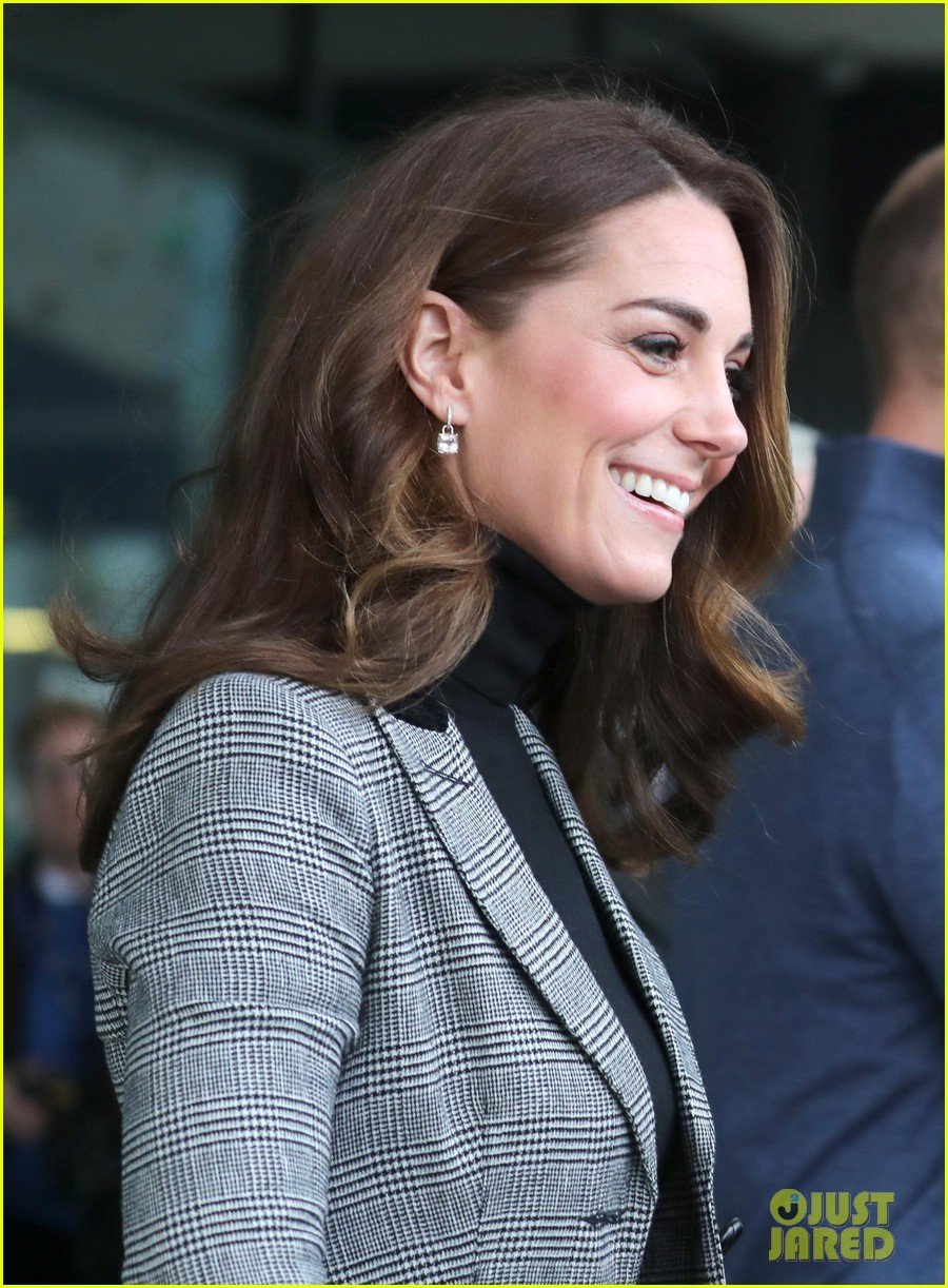 Duchess Kate Middleton & Prince William Make Royal Visit for Coach Core ...