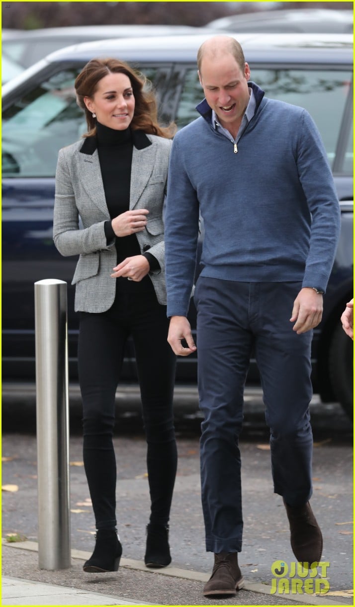 Duchess Kate Middleton & Prince William Make Royal Visit for Coach Core ...