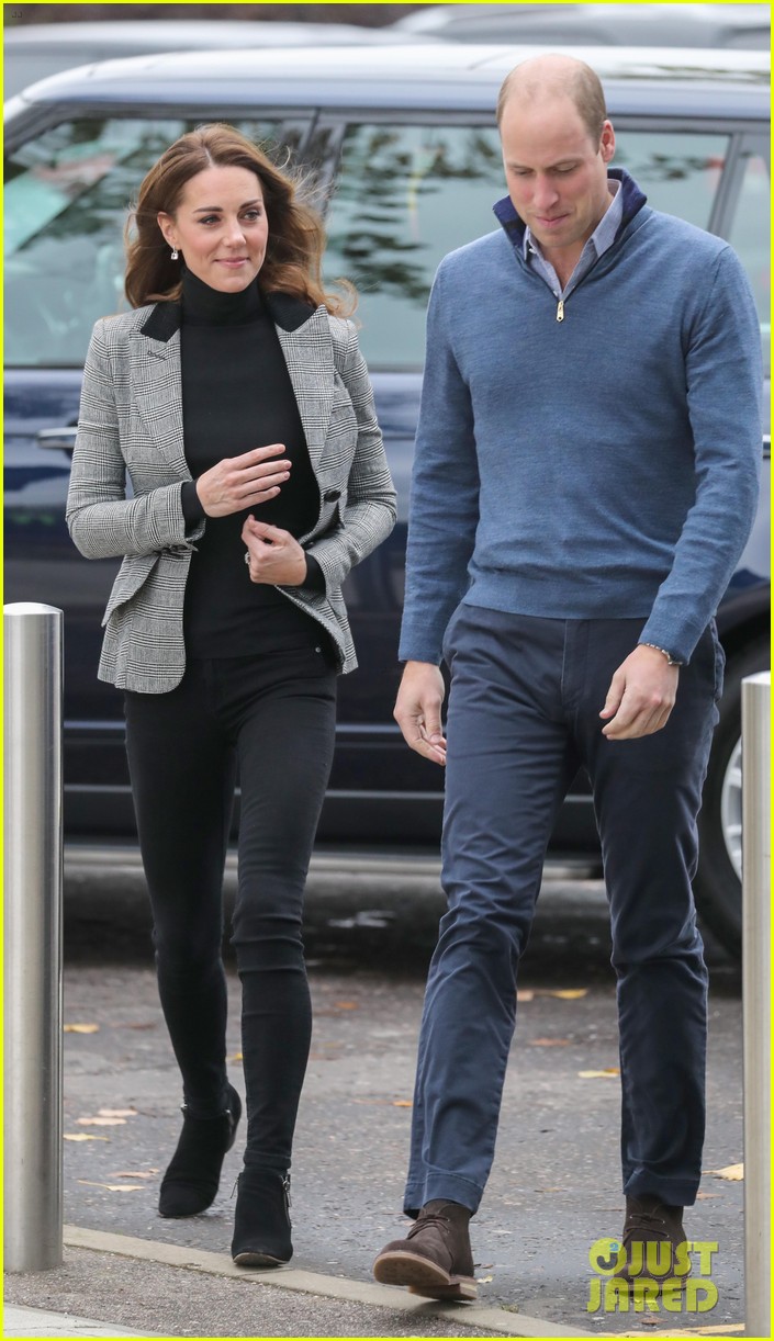 Duchess Kate Middleton & Prince William Make Royal Visit for Coach Core ...