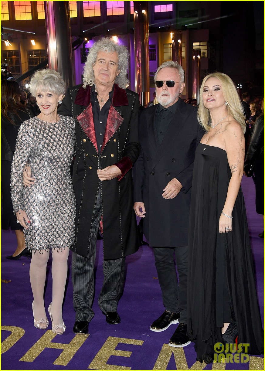 Rami Malek Gets Support from Queen's Roger Taylor & Brian May at ...