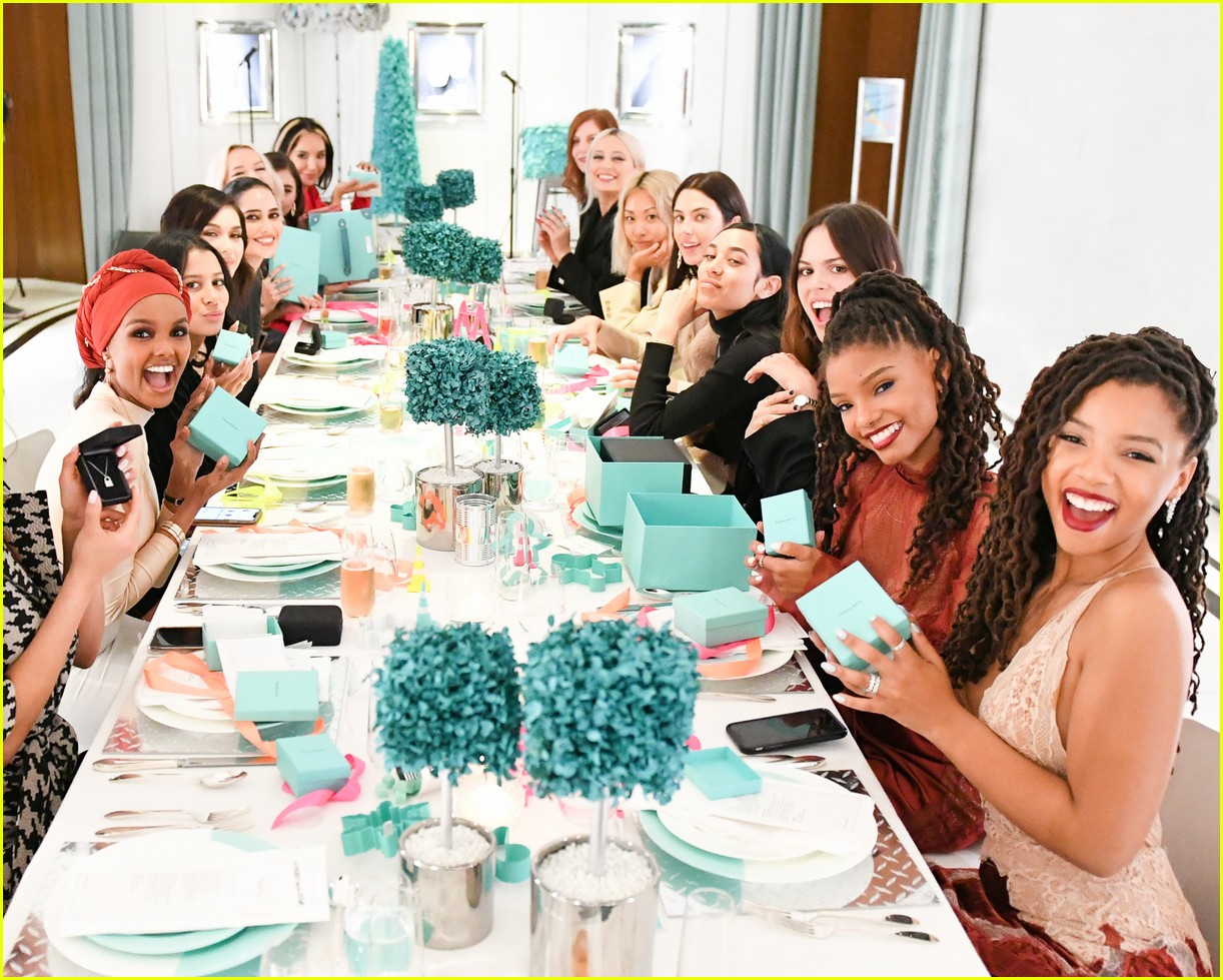 Shay Mitchell & Rowan Blanchard Have Girls' Night In With Tiffany & Co ...