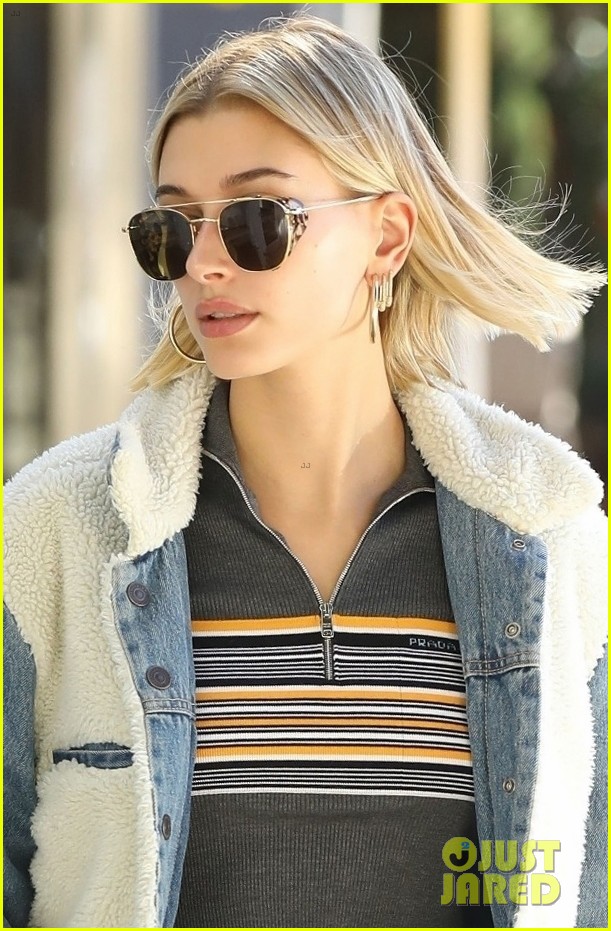 Hailey Baldwin Shows Off Shorter Hair in Beverly Hills!: Photo 4198518 ...
