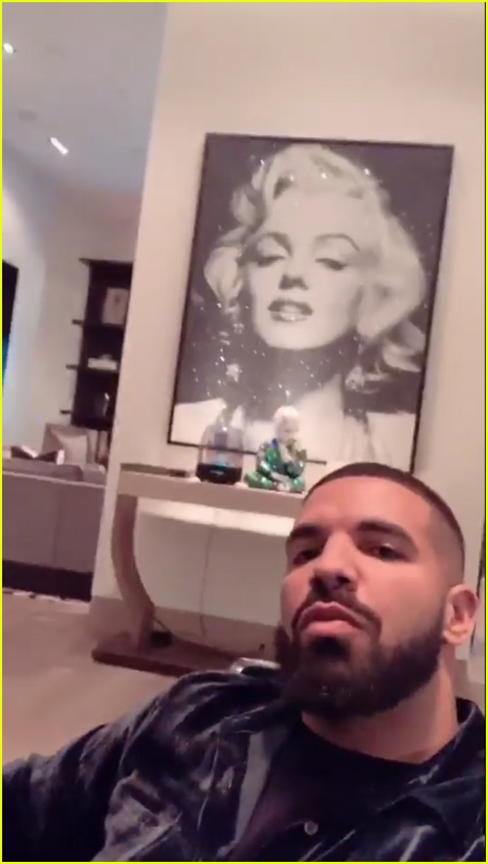 Drake Shows Off His Son's Artwork on Christmas Day: Photo 4202587 ...