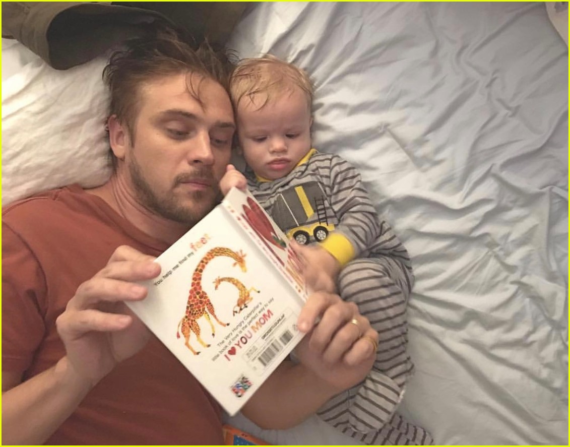 Boyd Holbrook & Wife Tatiana Celebrate First Christmas with Son Day ...