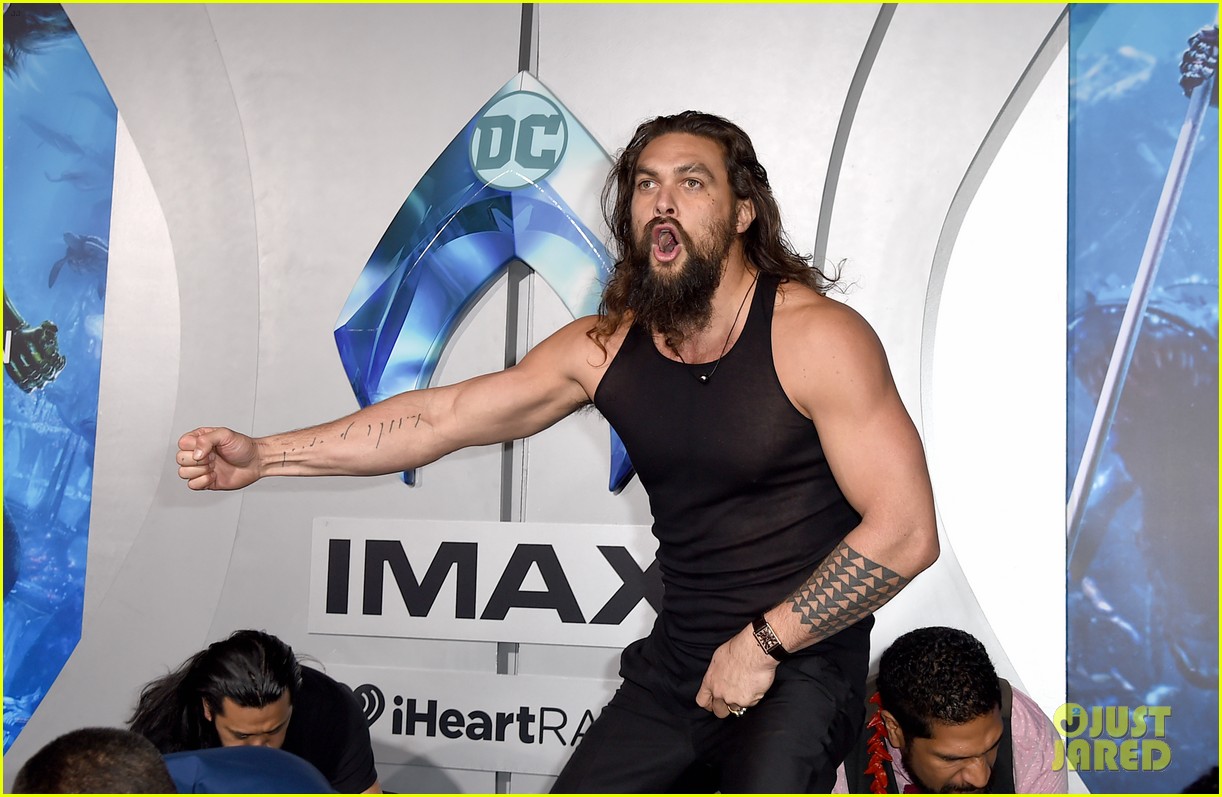Jason Momoa Gets Support From Wife Lisa Bonet, Mom & Kids at 'Aquaman' LA Premiere!: Photo ...