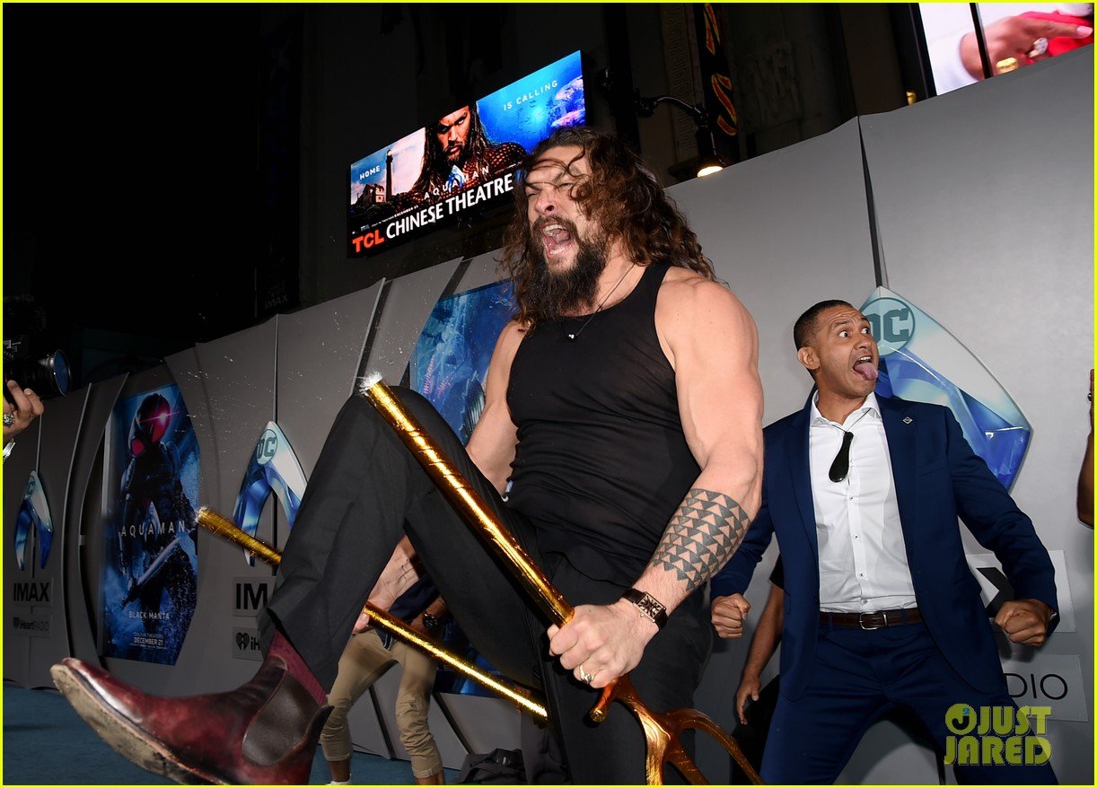 Jason Momoa Gets Support From Wife Lisa Bonet, Mom & Kids at 'Aquaman' LA Premiere!: Photo ...