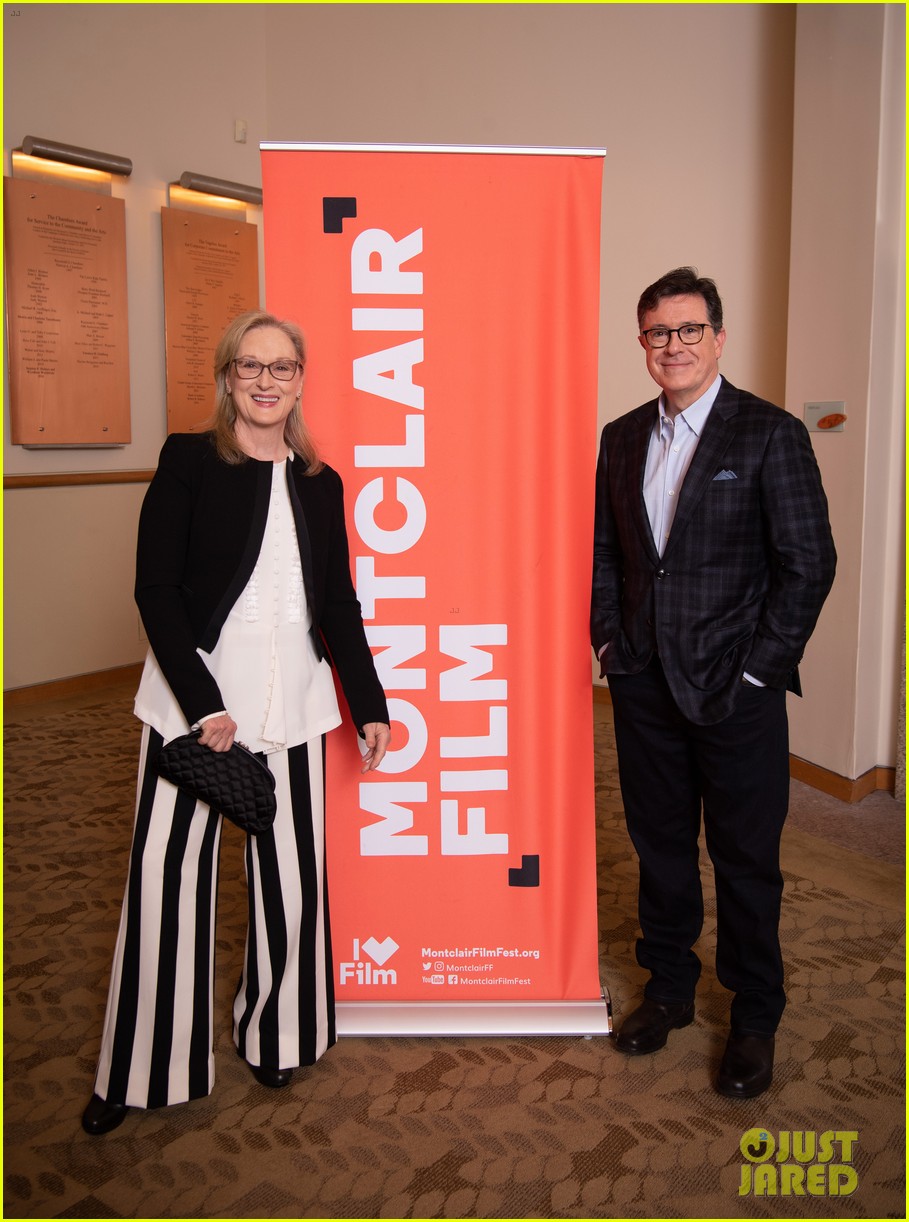 Meryl Streep & Stephen Colbert Have Fun Together at Their Event!: Photo ...