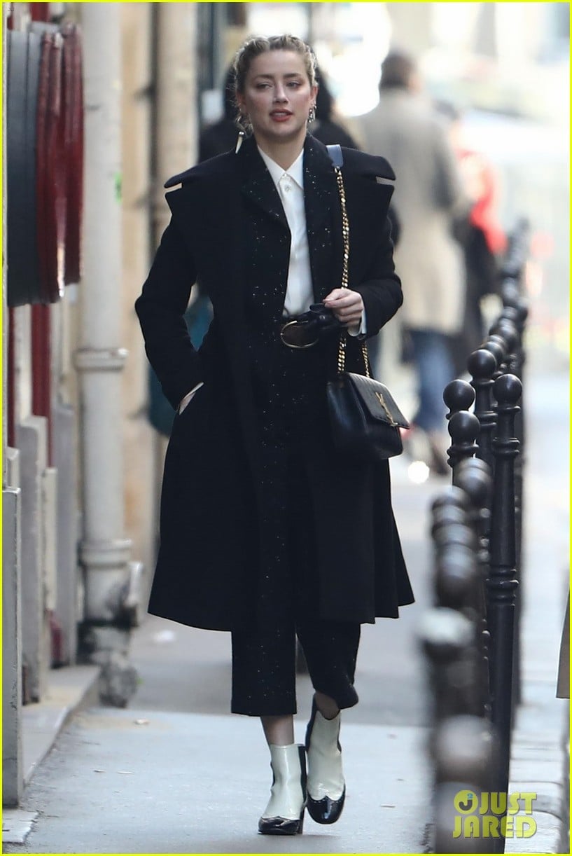 Amber Heard Heads Out for the Day in Paris!: Photo 4215073 | Amber ...