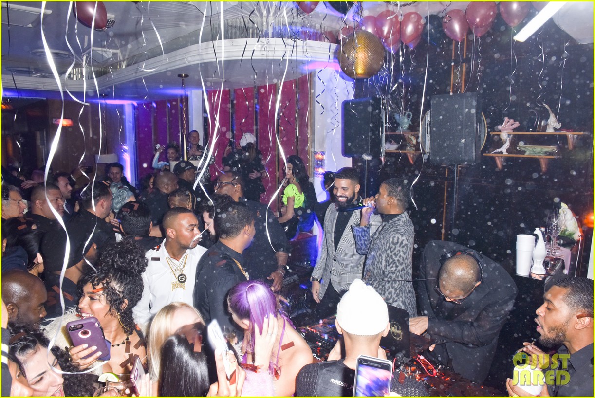 Drake Hosts Star-Studded NYE Party to Debut New Champagne: Photo ...