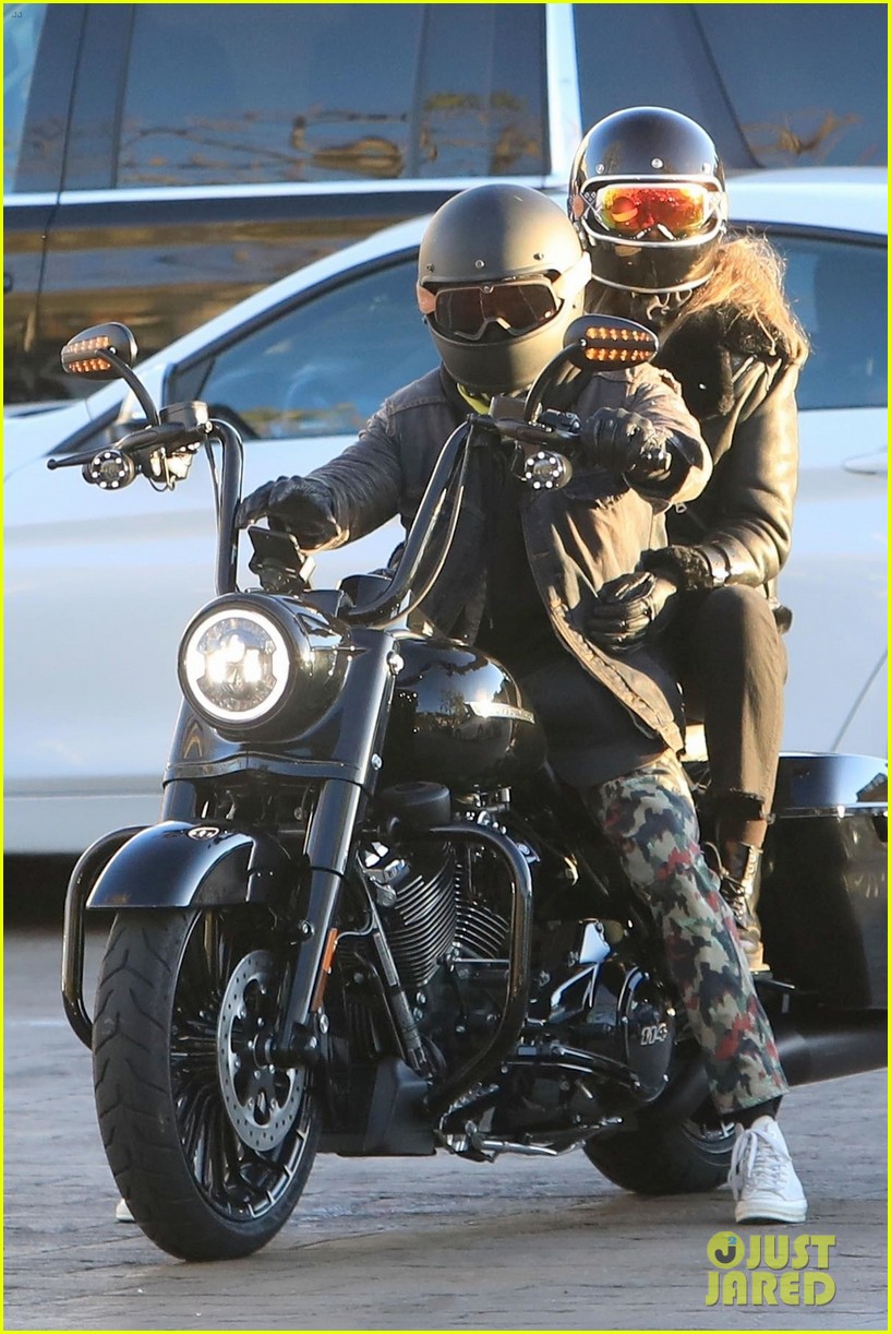 Heidi Klum & Fiance Tom Kaulitz Head Out for Motorcycle Ride!: Photo ...