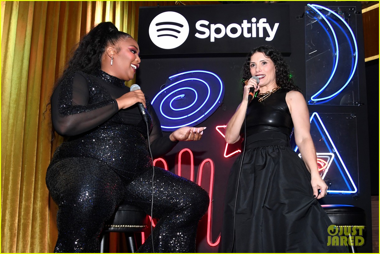 Lizzo Hits The Stage at Spotify Cosmic Playlist Launch Party!: Photo ...