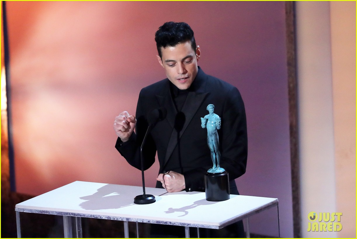 Rami Malek Wins Best Actor at SAG Awards 2019!: Photo 4218595 | Rami ...