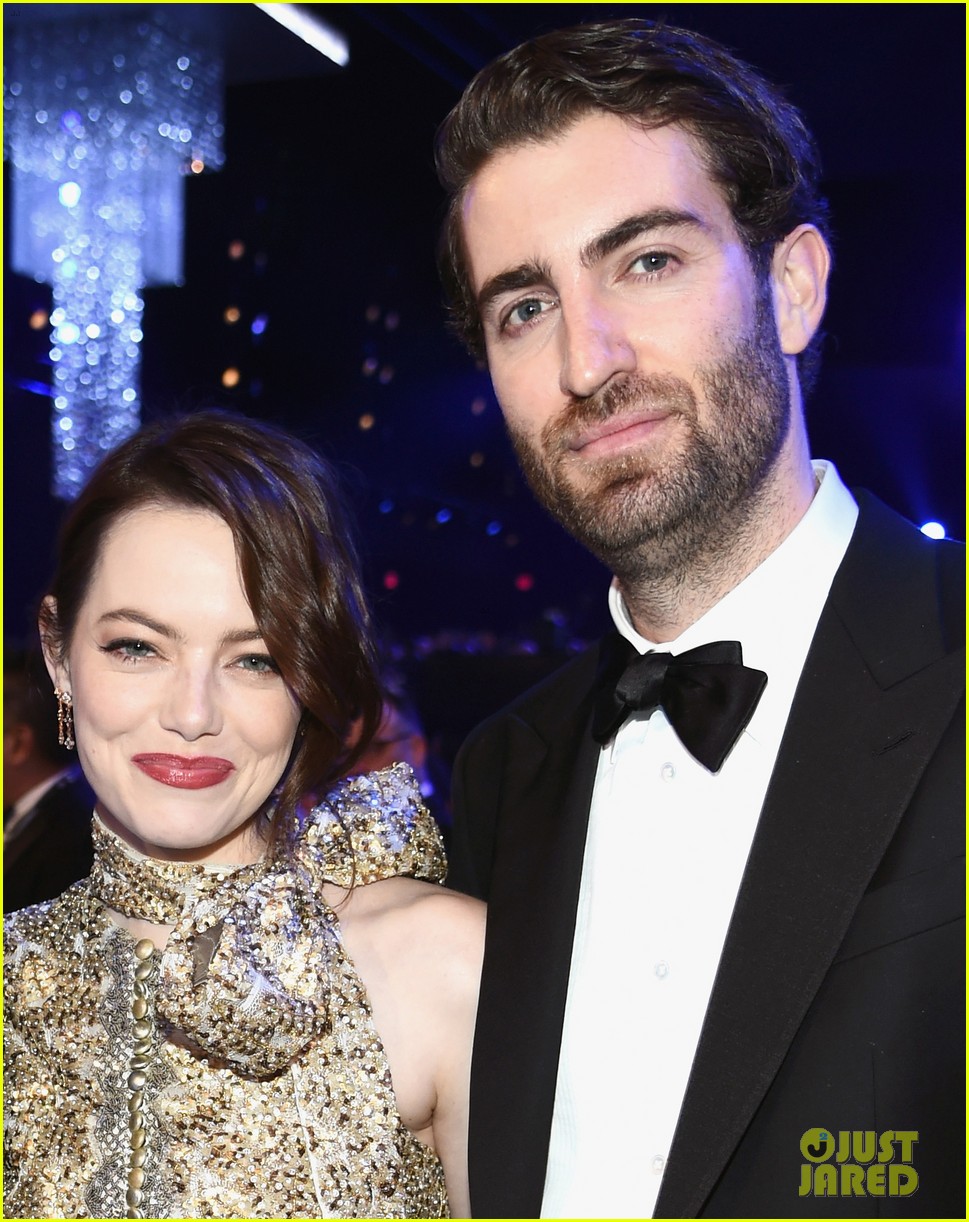 Emma Stone is Joined by Boyfriend Dave McCary Inside SAG Awards 2019 ...