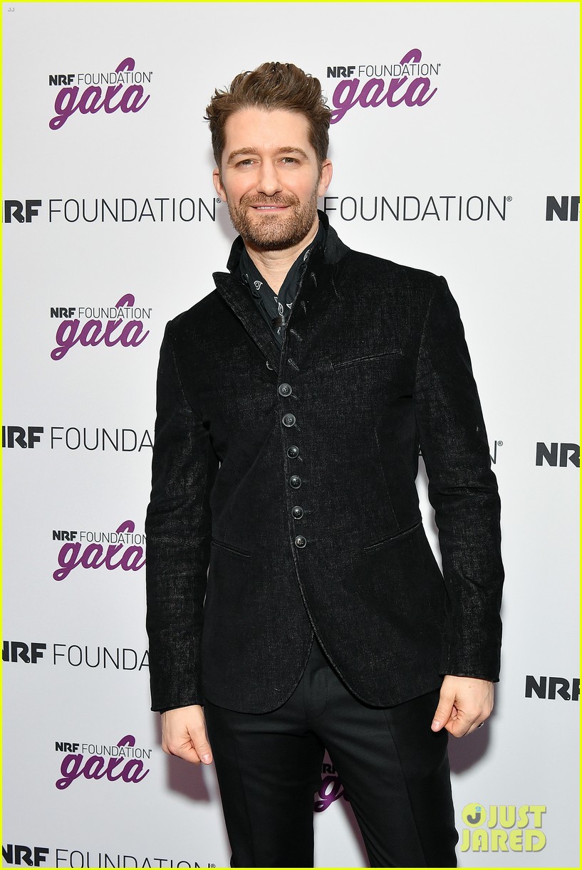 Matthew Morrison & Wife Renee Couple Up at NRF Foundation Gala 2019 ...