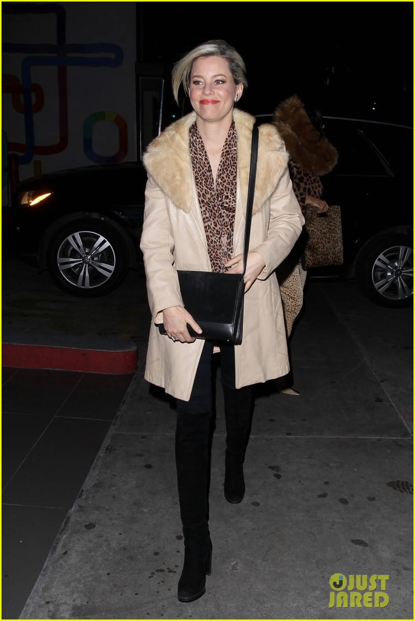Elizabeth Banks & Friends Wear Animal Prints for Her 45th Birthday ...